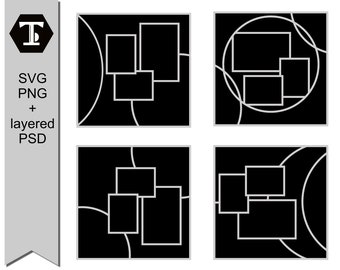 3x4 Photo Template - Etsy