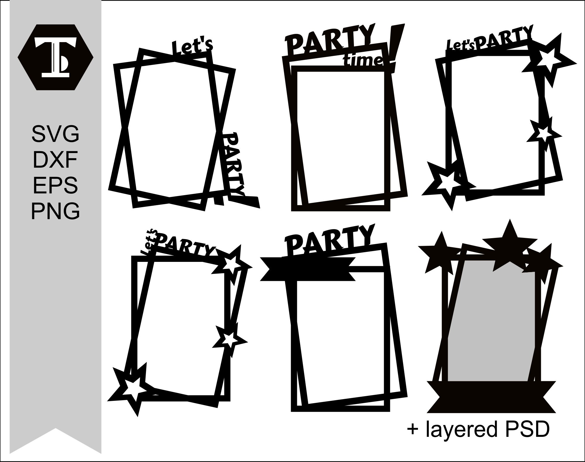 Scrapbook Frame Template