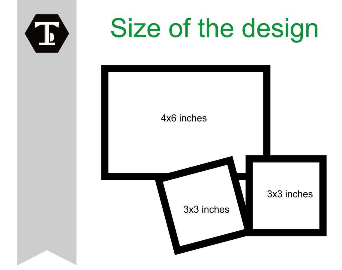 3 Picture Collage Frames Rectangle and Squares Bundle of - Etsy