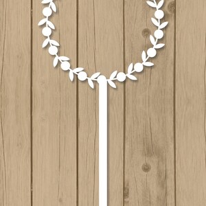 Cake Topper Base SVG PNG Template. - Etsy