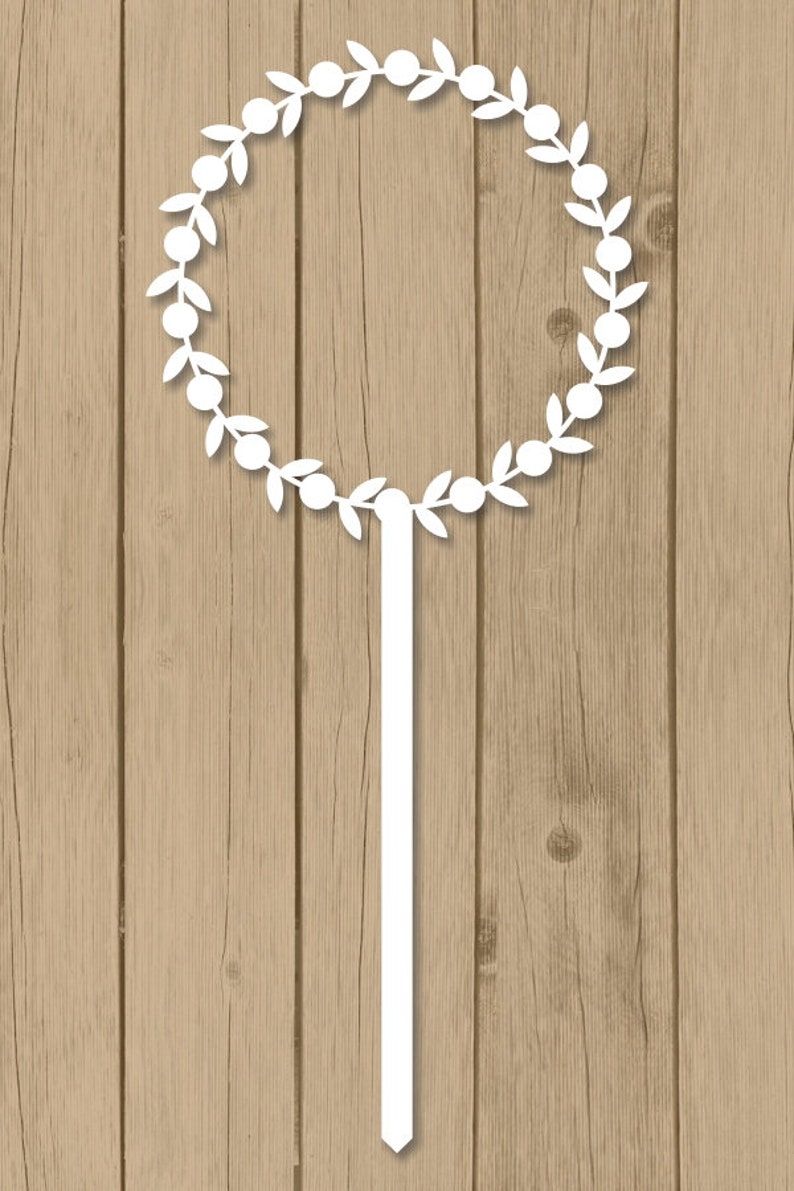 Cake Topper Base SVG PNG Template. - Etsy