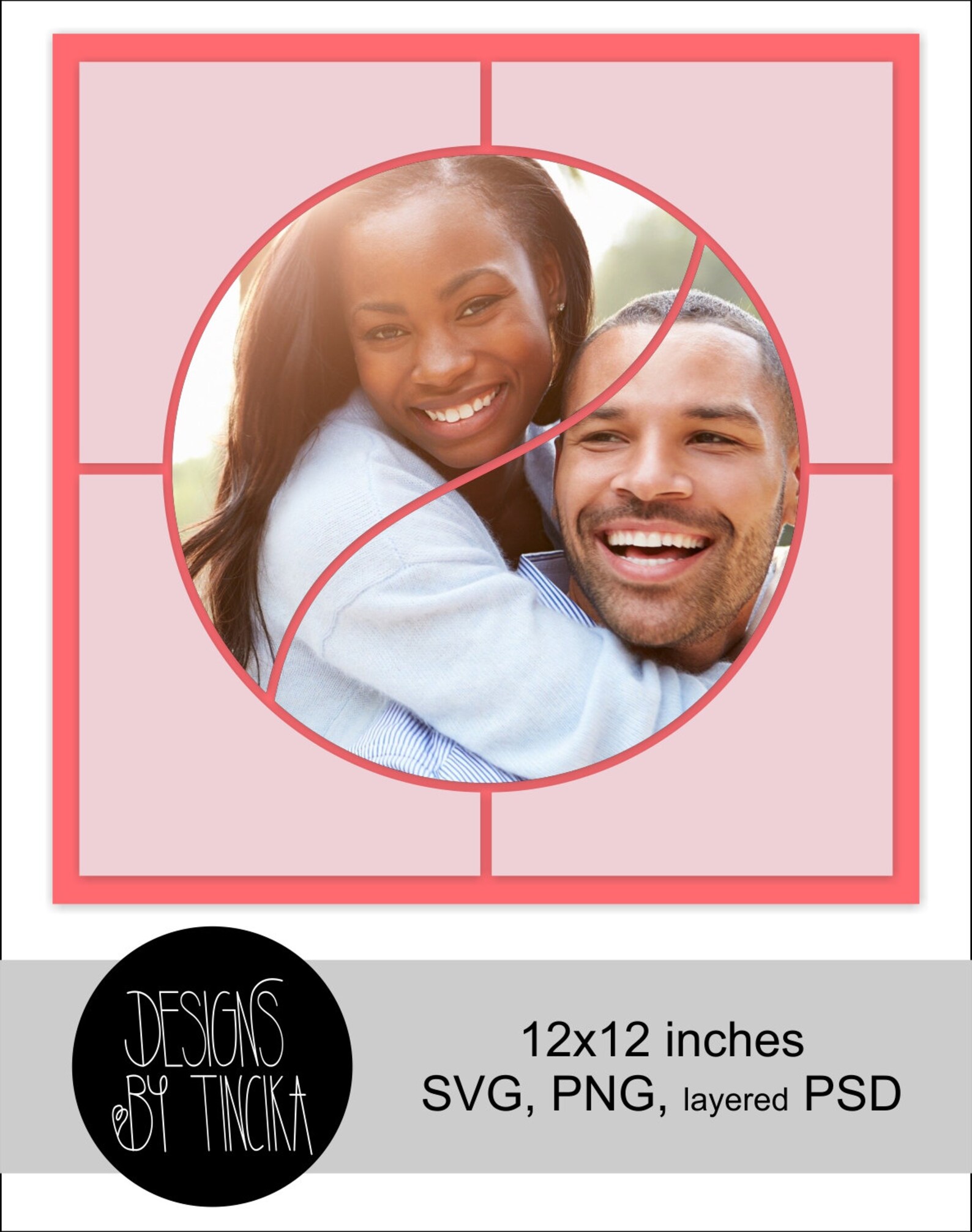 Scrapbook Layout Kit 5 Includeg SVG Layered PSD and PNG | Etsy