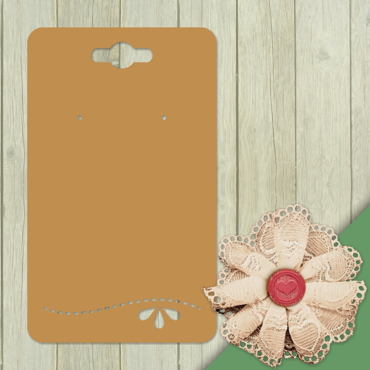 Earring Card SVG PNG Bundle 9 | Etsy