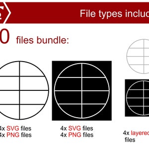 Scrapbook Layout SVG Kit #1, Include PNG Files. Great Page Elements ...
