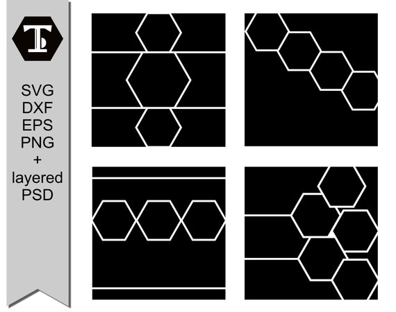 Digital Scrapbooking Layout Photo Collage Template Bundle - Etsy