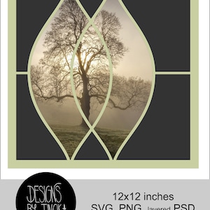 Digital Scrapbooking Layout or Photo Collage Template, Bundle 6 - SVG ...