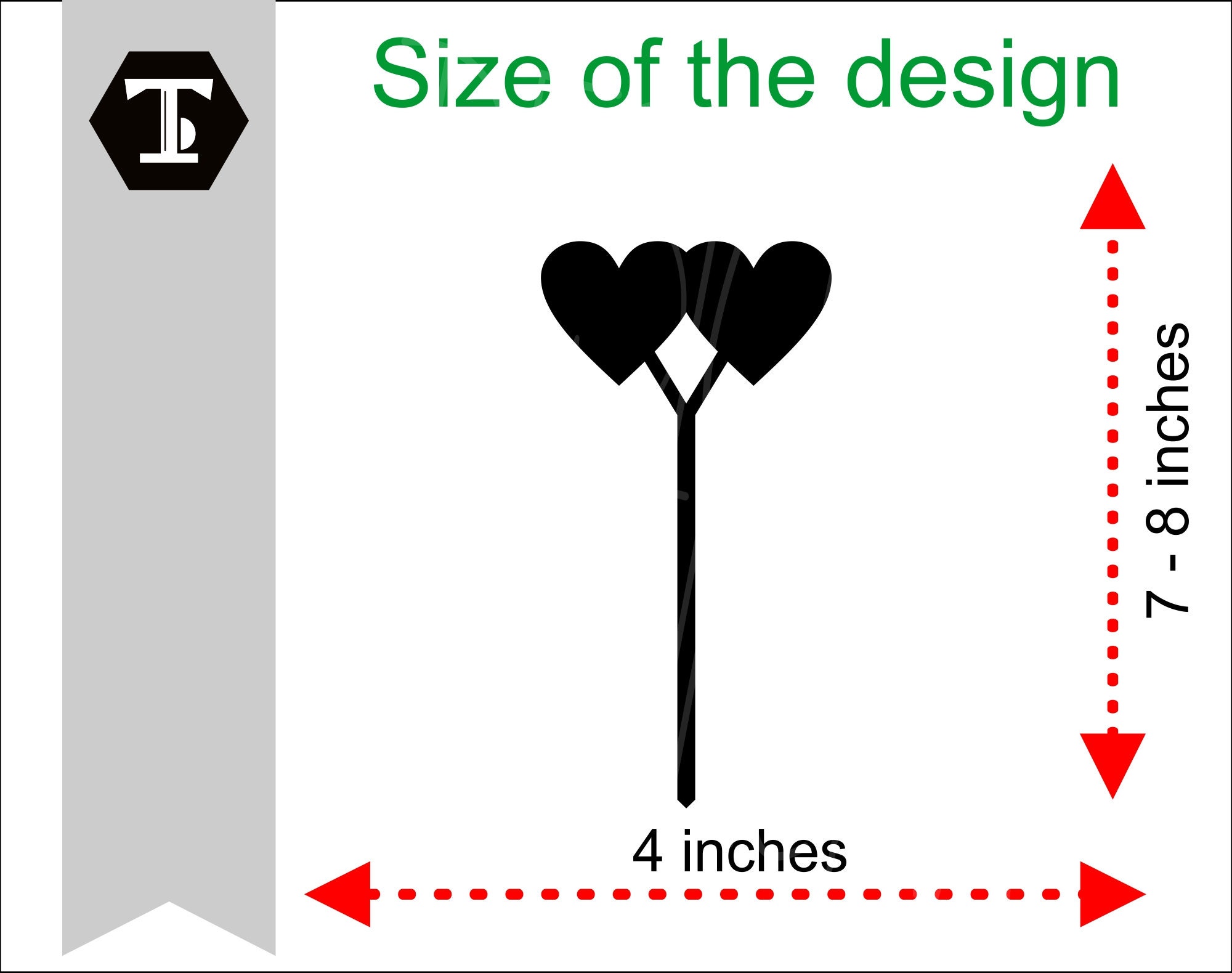 Cake Topper SVG Double Heart SVG and PNG Files 12 Designs | Etsy