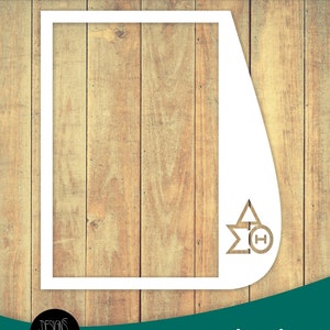 Delta Sigma Theta SVG Picture Frames. - Etsy