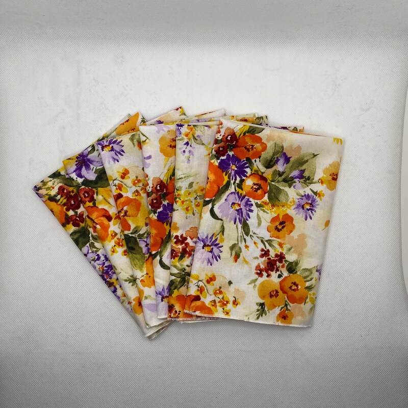 Floral Cloth Napkin - Etsy