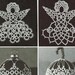 Vintage Tatting Patterns Christmas Balls and Angels, PDF Instant ...