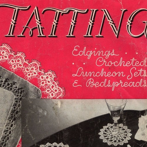Book Tatting Patterns 1977 Shuttle Lace Tatting Vintage Lace - Etsy