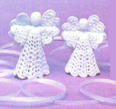 Vintage Crochet Pattern Lace Angel, PDF Instant Digital Download ...