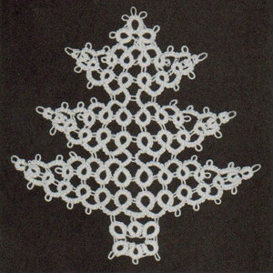 Tatting Christmas Tree and Bell Six Patterns, PDF Instant Digital ...