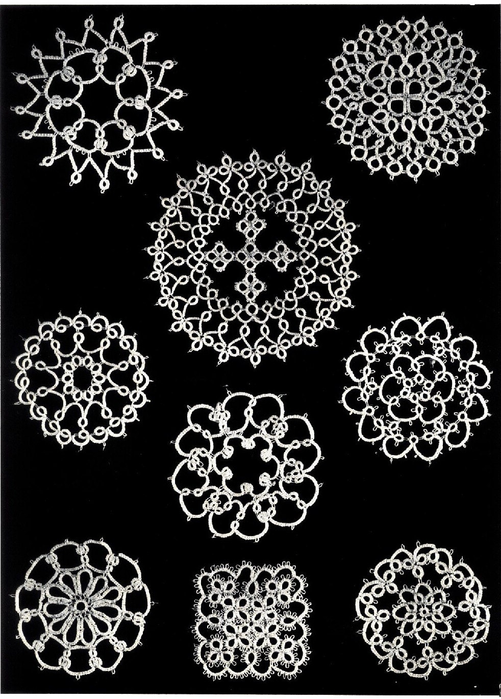 Tatting Book Patterns 1940, Shuttle Lace Tatting, Vintage PDF Instant ...