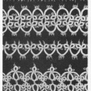 Tatting Book Patterns 1950, Shuttle Lace Tatting, Vintage PDF Instant ...
