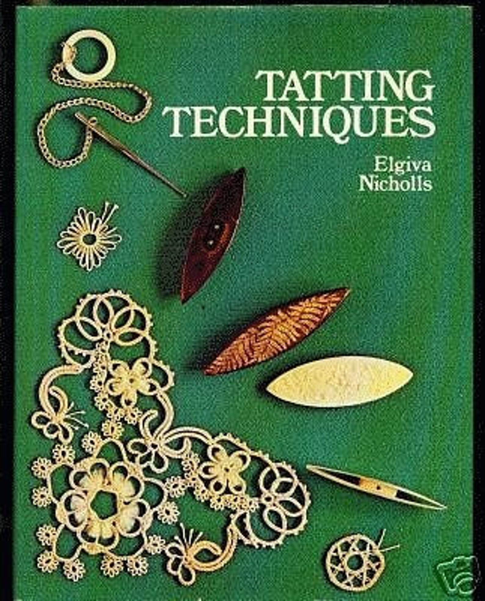 Book Tatting Patterns 1976, PDF Instant Digital Download, Shuttle Lace ...