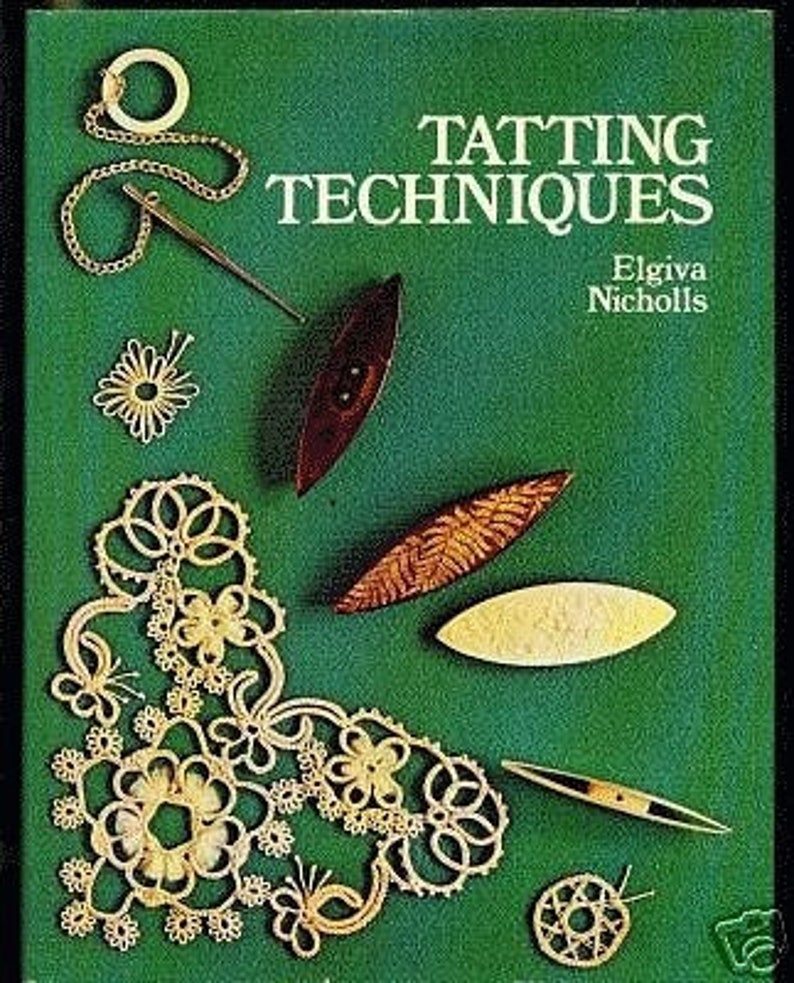 Book Tatting Patterns 1976 PDF Instant Digital Download - Etsy
