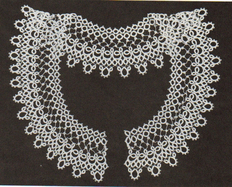 Tatting Collar Three Patterns, PDF Instant Digital Download, Vintage ...
