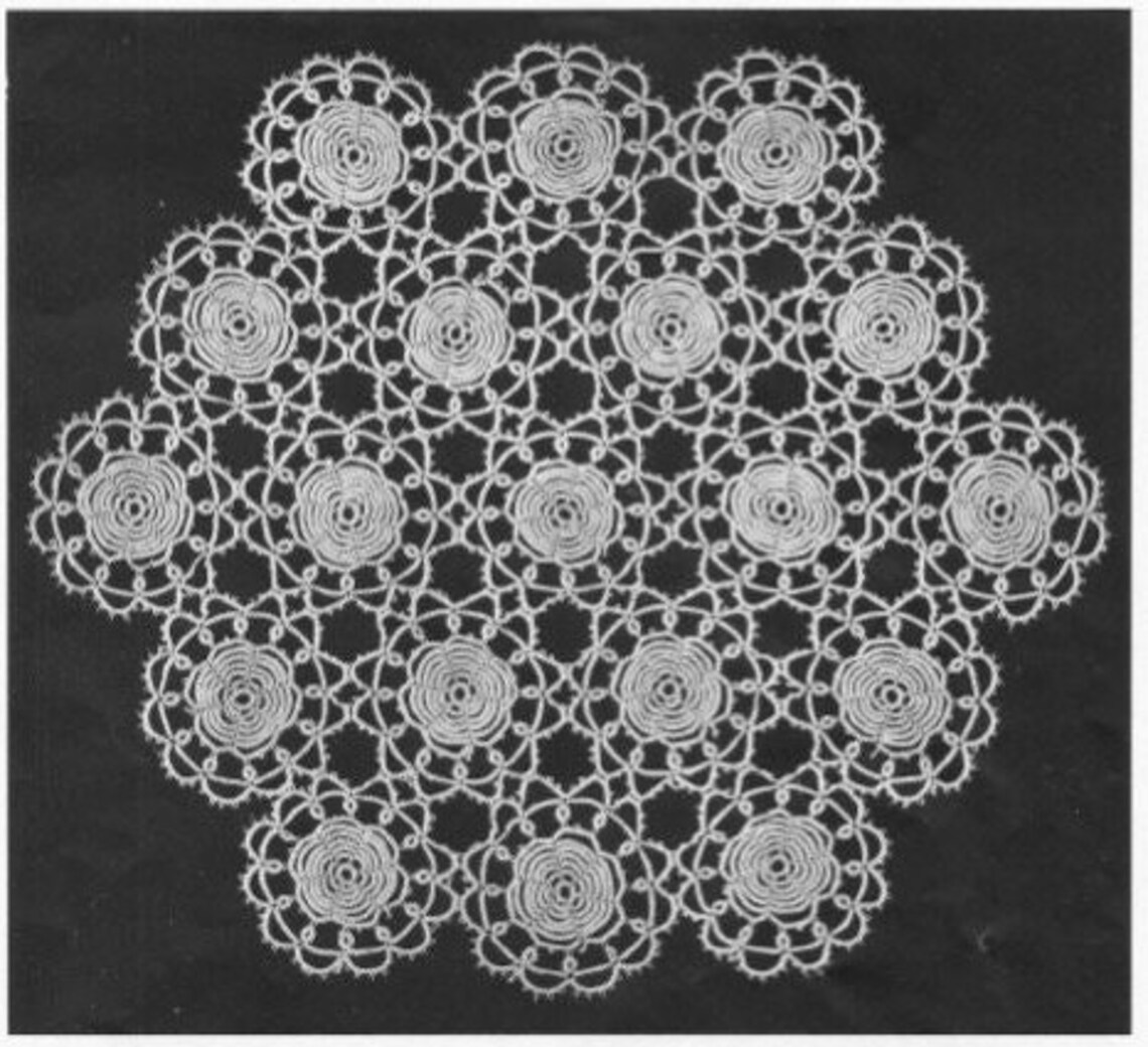 Tatting Book Patterns 1950, Shuttle Lace Tatting, Vintage PDF Instant ...