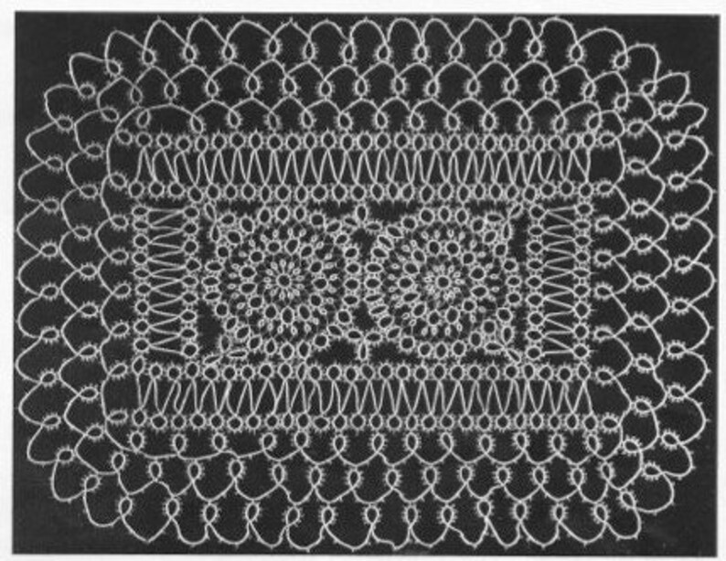 Tatting Book Patterns 1950, Shuttle Lace Tatting, Vintage PDF Instant ...