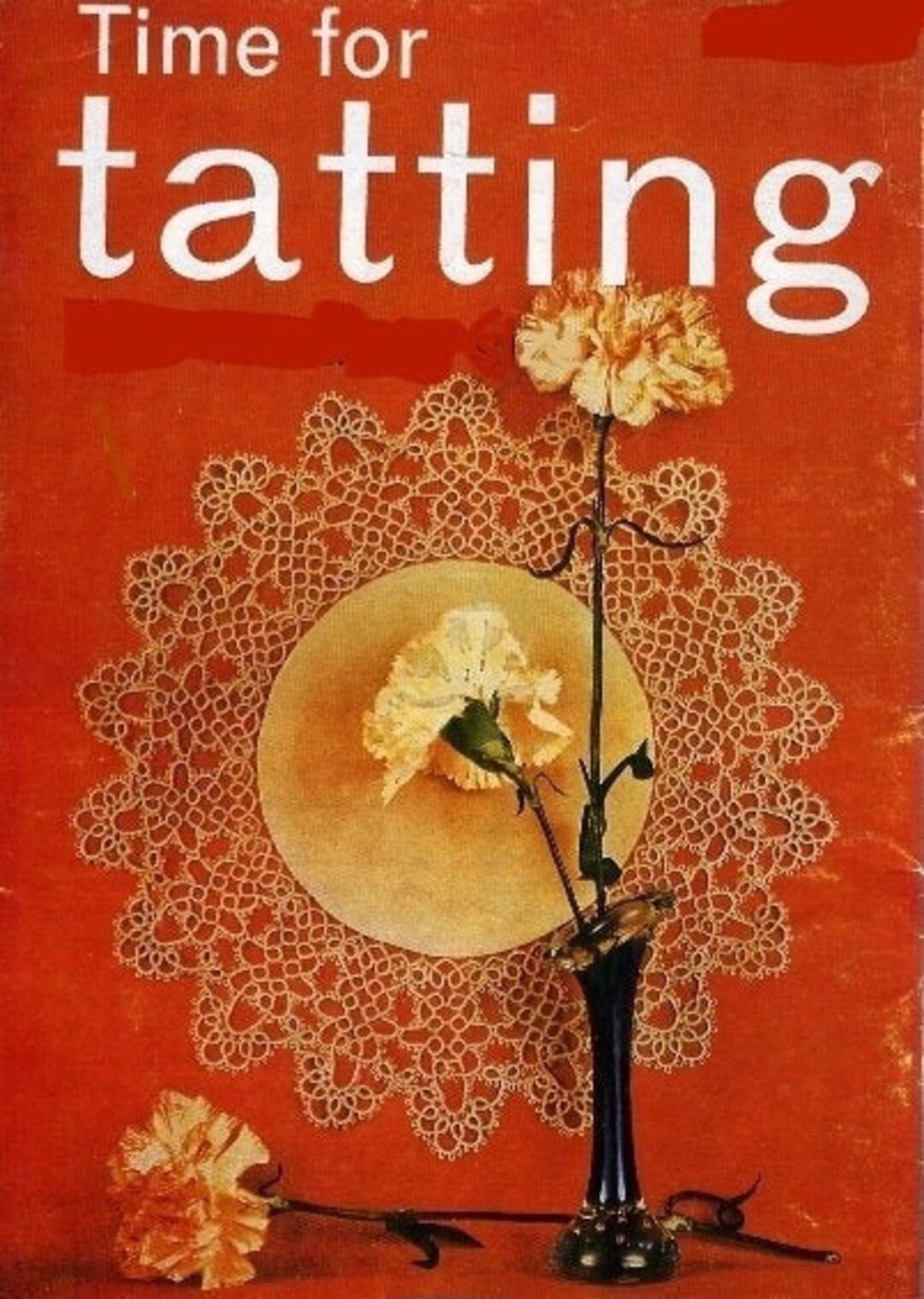 Tatting Book Pattern 1968, Shuttle Lace Tatting, Lace Tatted Motifs ...