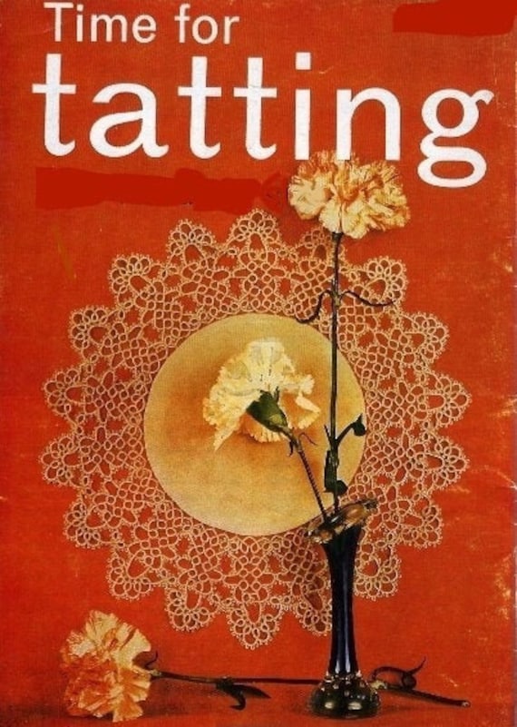 Tatting Book Pattern 1968 Shuttle Lace Tatting Lace Tatted - Etsy