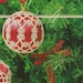 Vintage Tatting Patterns Christmas Balls, PDF Instant Digital Download ...