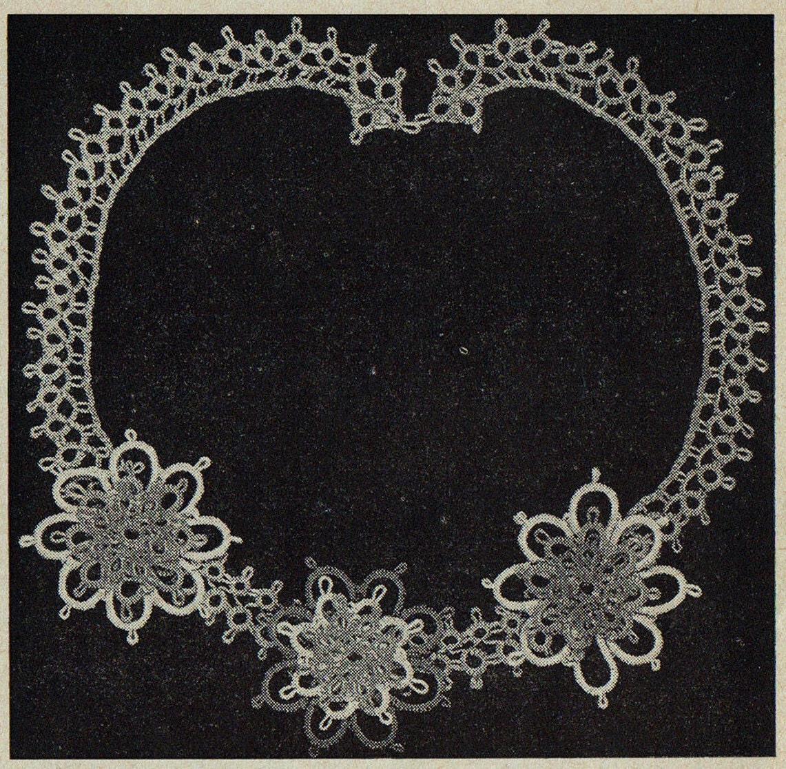 Vintage Ebook Tatting Patterns, Shuttle Lace Tatting, Tatted Collars ...