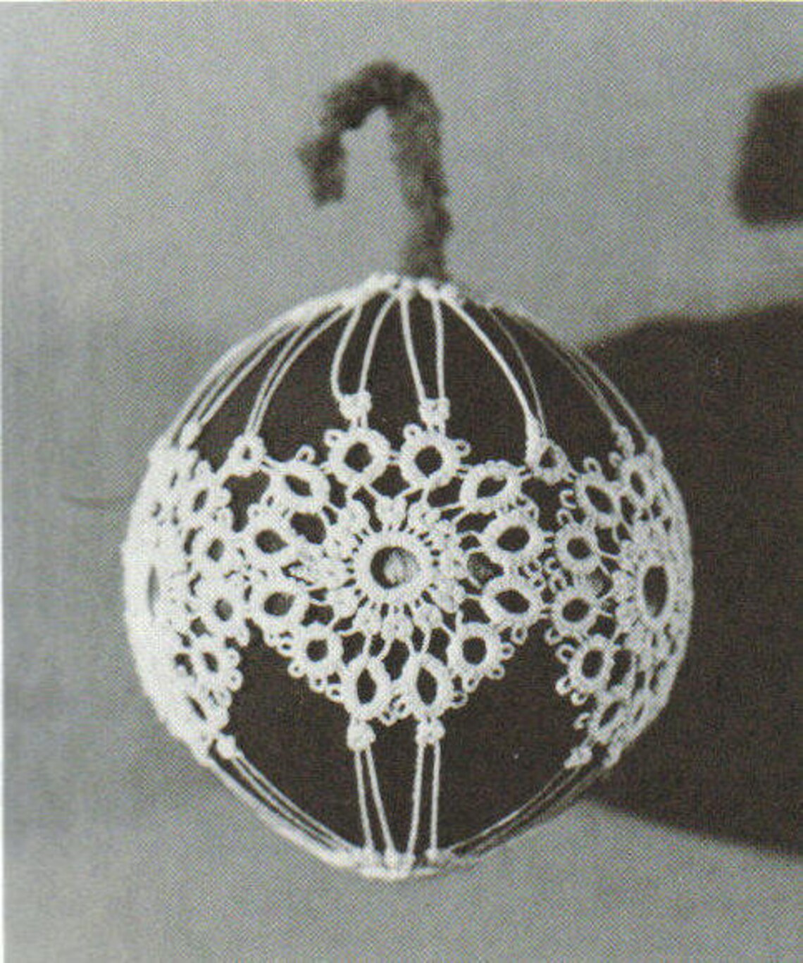 Vintage Tatting Patterns Christmas Balls and Angels, PDF Instant ...