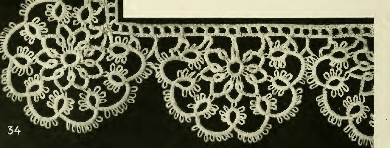 Vintage Book Tatting Patterns, Shuttle Lace Tatting, Retro Lace Tatted ...