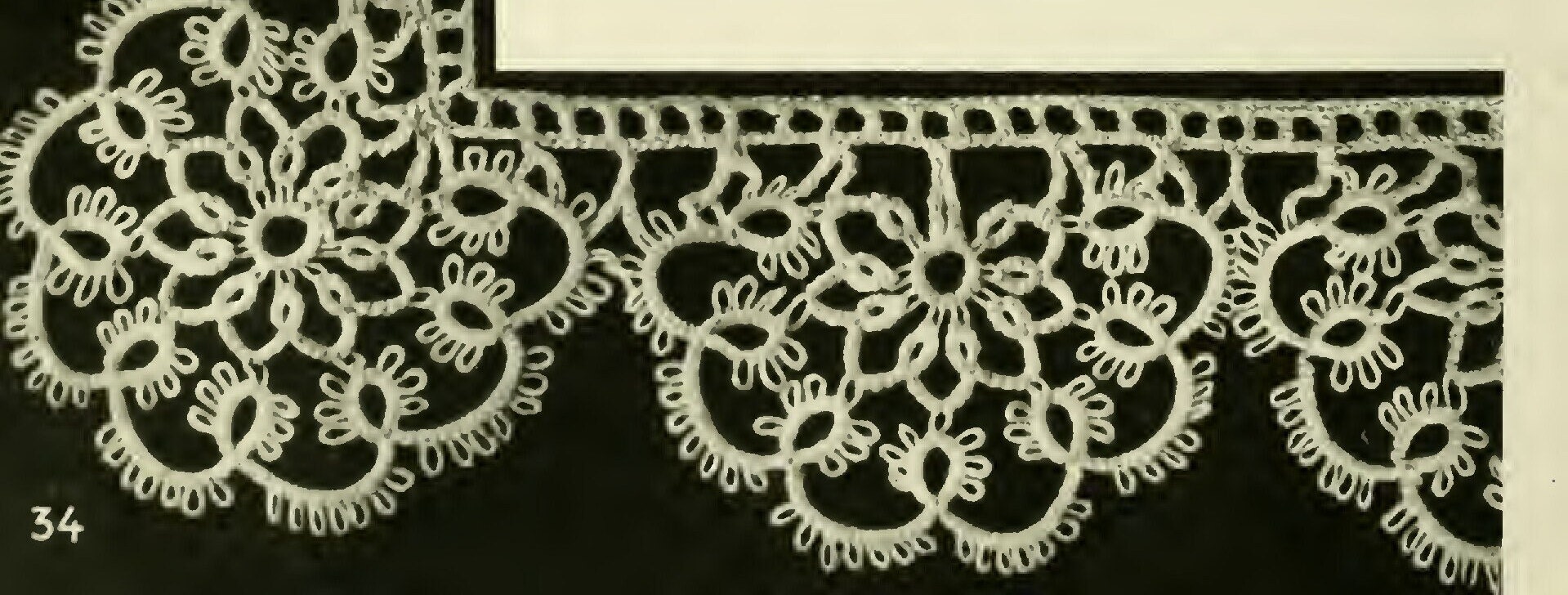 Vintage Book Tatting Patterns, Shuttle Lace Tatting, Retro Lace Tatted ...