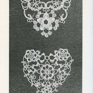 Book Tatting Patterns 1976, PDF Instant Digital Download, Shuttle Lace ...