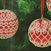 Vintage Tatting Patterns Christmas Balls, PDF Instant Digital Download ...