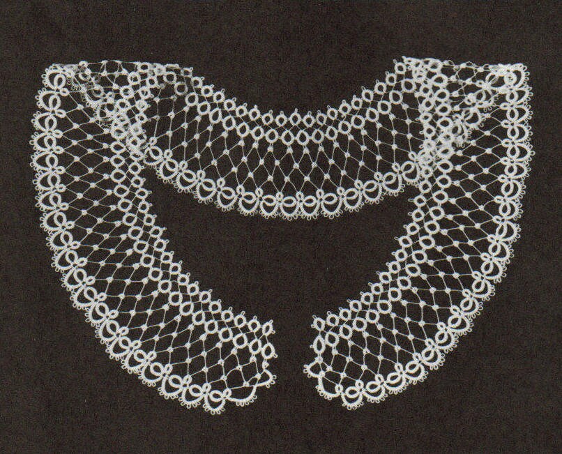 Tatting Collar Three Patterns, PDF Instant Digital Download, Vintage ...
