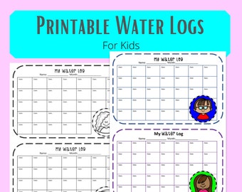 Kids Hydration Chart - Etsy Australia