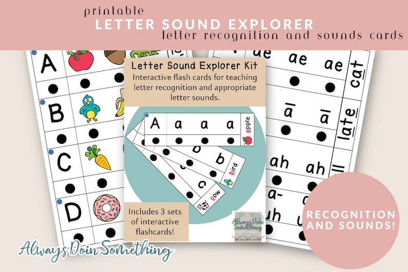 Alphabet Adventure Kit: Interactive Phonics for Preschoolers - Etsy