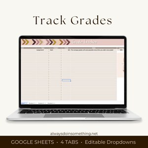 Google Sheets Homeschool Grade Tracker – Auto Calculate GPA - Etsy