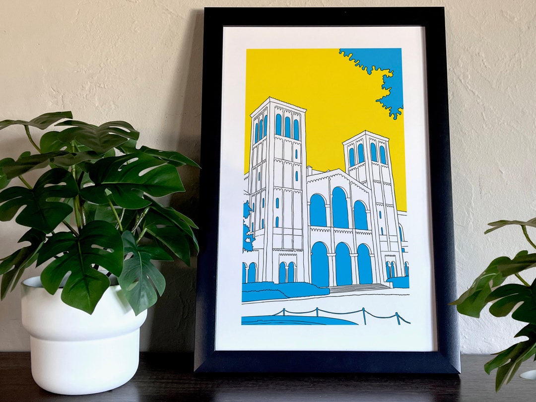 UCLA Royce Hall | Los Angeles, CA | Poster | California | Landmarks ...