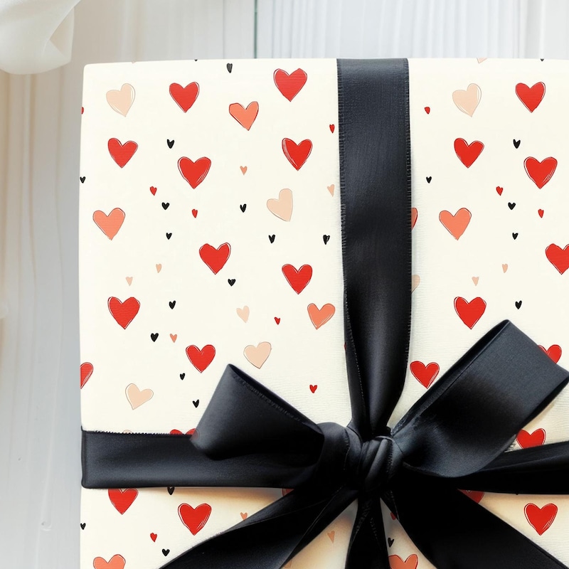 Romantic Wrapping Paper - Etsy