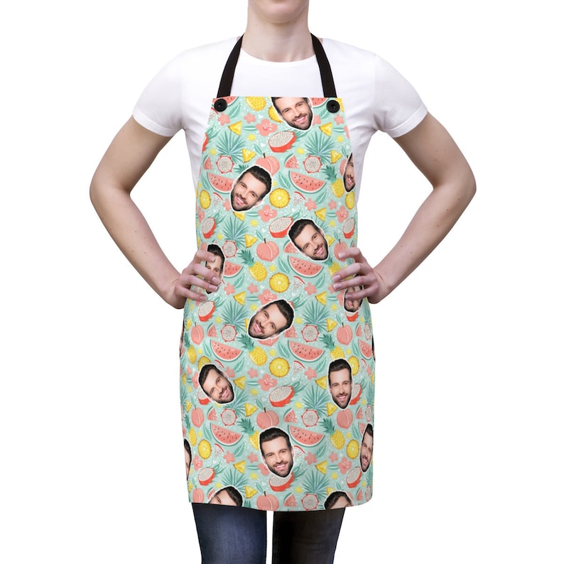 Custom Fruits Apron Kitchen Photo Apron Personalized Apron - Etsy