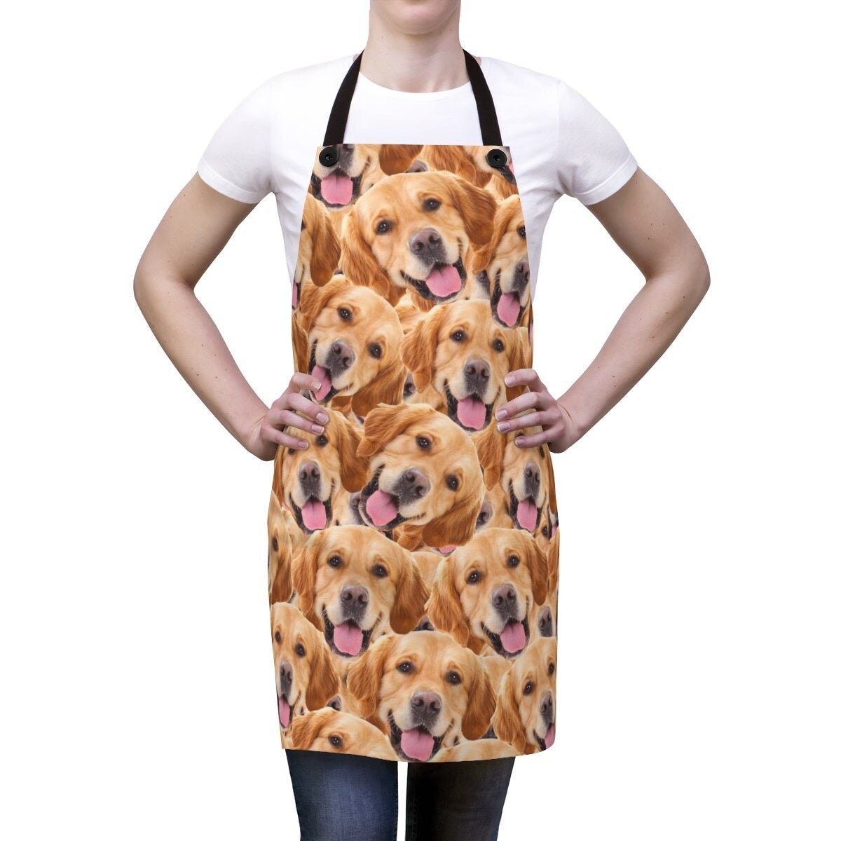 Personalized Faces Apron Custom Photo Apron Dog Cat Pet - Etsy