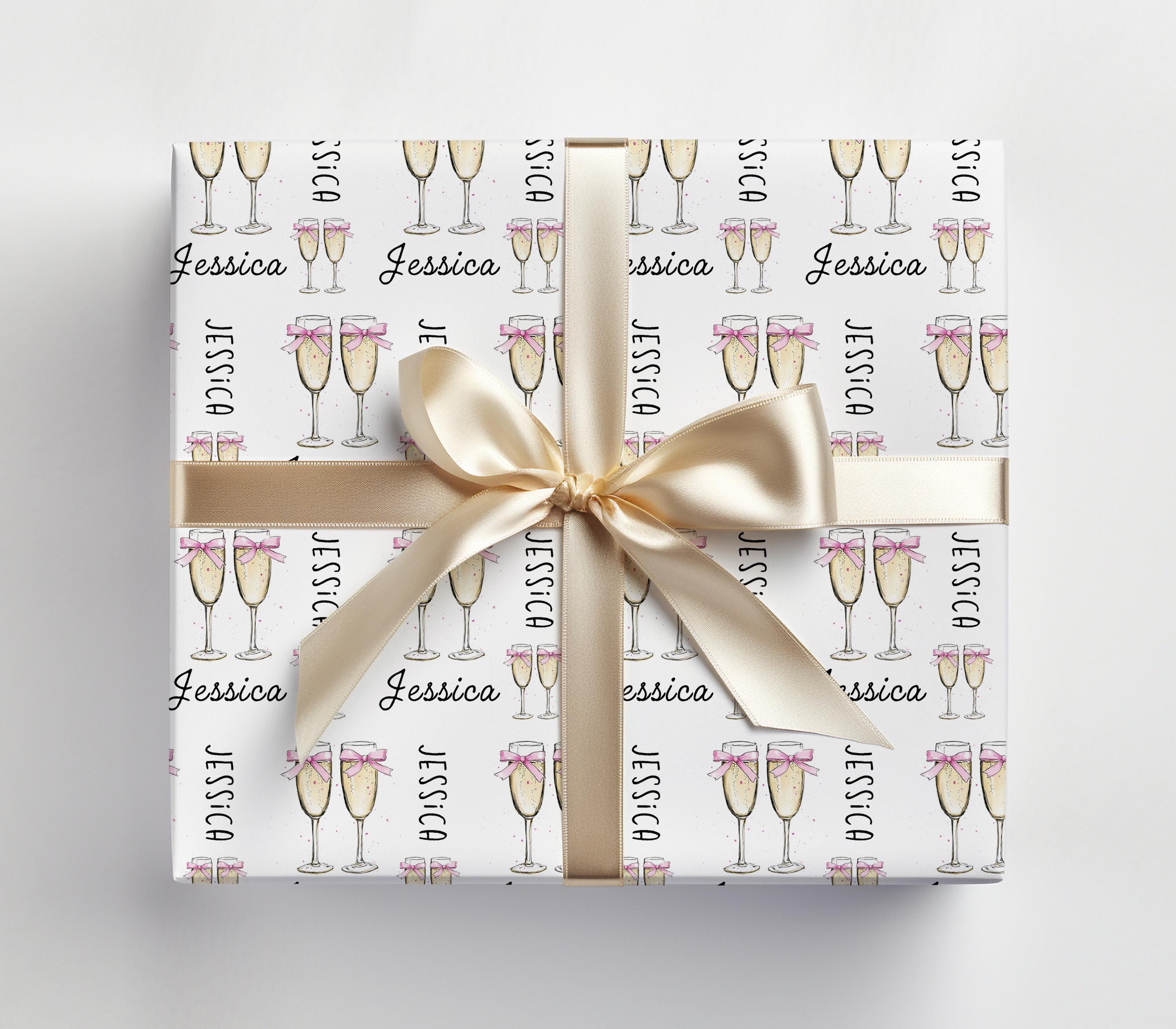 Personalized Gift Wrap, Names, Wrapping Paper, Birthday Gift Wrap ...
