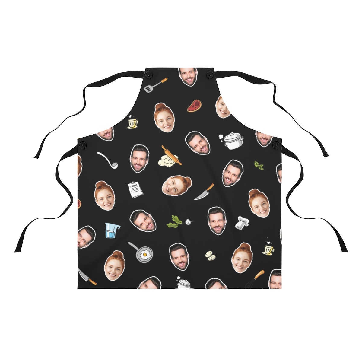 Personalized Faces Apron Custom Photo Apron for Women and - Etsy
