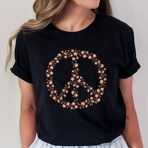 Peace Shirt, Peace T-shirt, Peace Sign Shirt, Peace Sign T-shirt, Peace ...