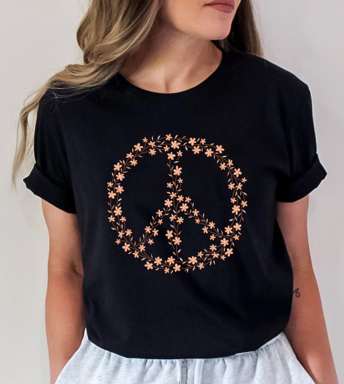 Peace Shirt, Peace T-shirt, Peace Sign Shirt, Peace Sign T-shirt, Peace ...