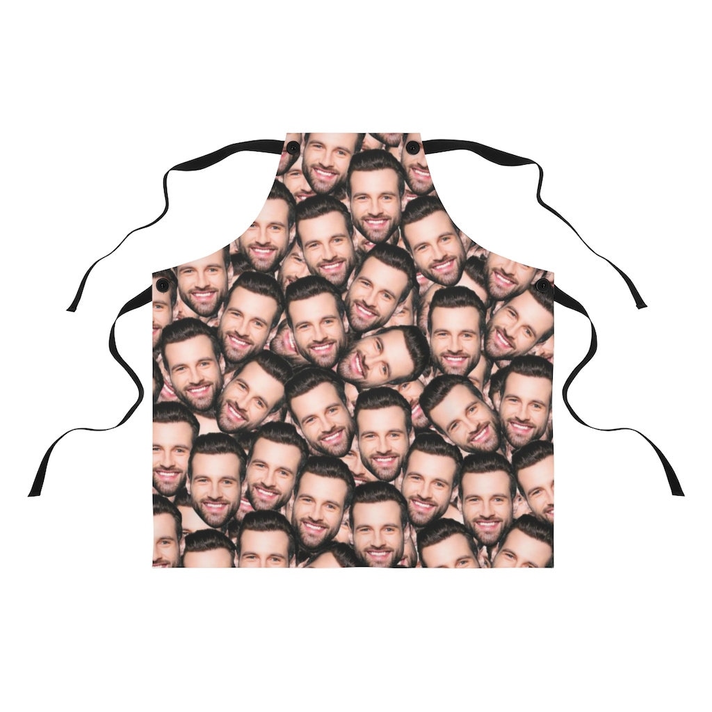 Personalized Faces Apron Custom Photo Apron for Women and - Etsy