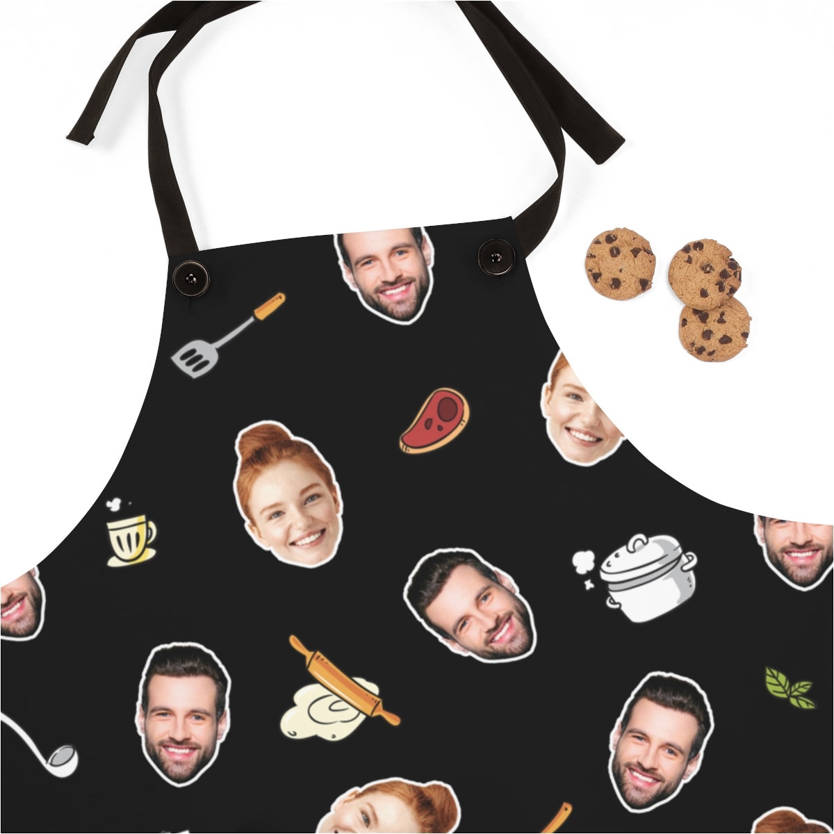 Personalized Faces Apron Custom Photo Apron for Women and - Etsy