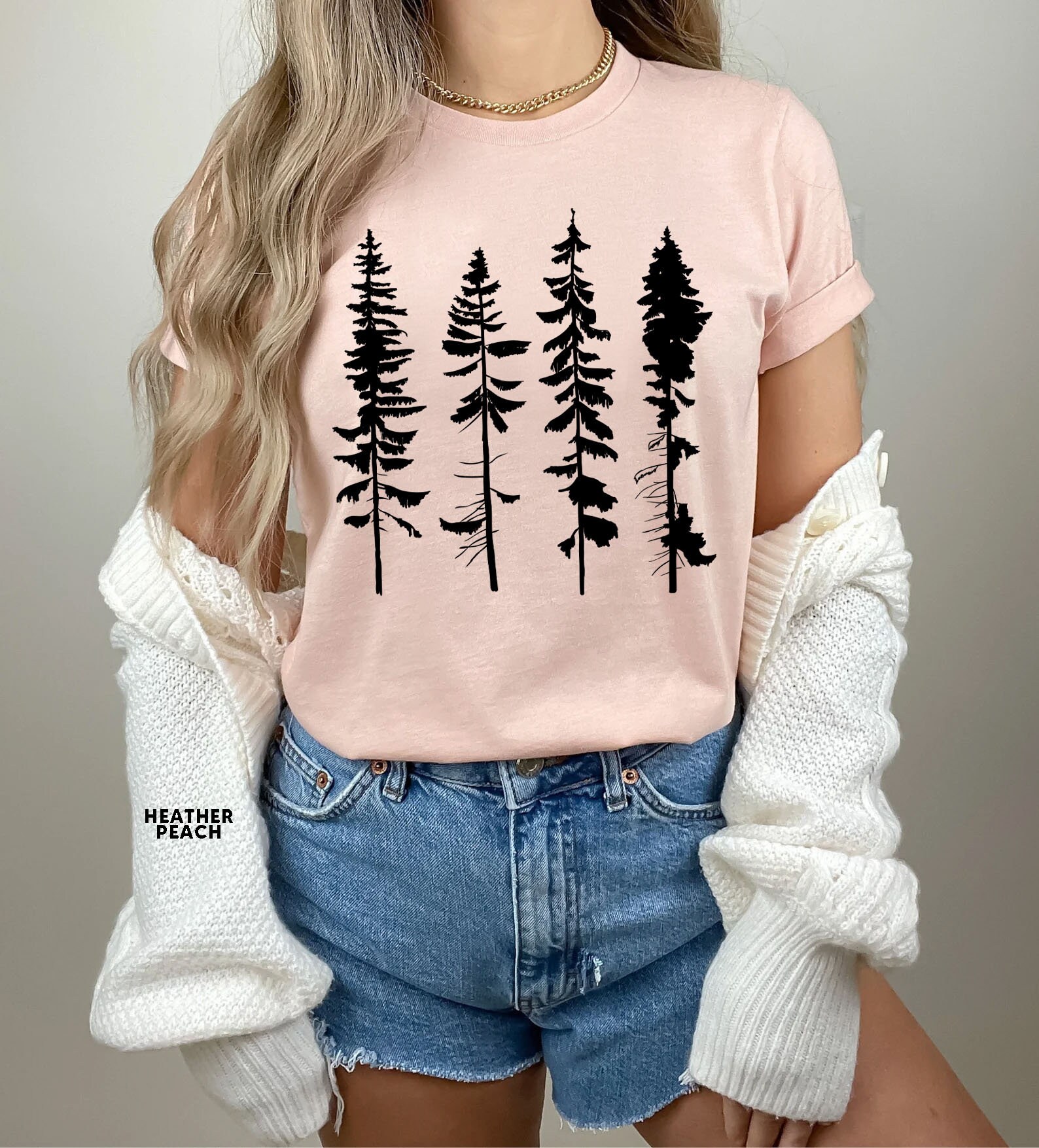 Pine Tree Shirt, Pine Tree T Shirt, Camping Shirt, Hiking Shirt ...