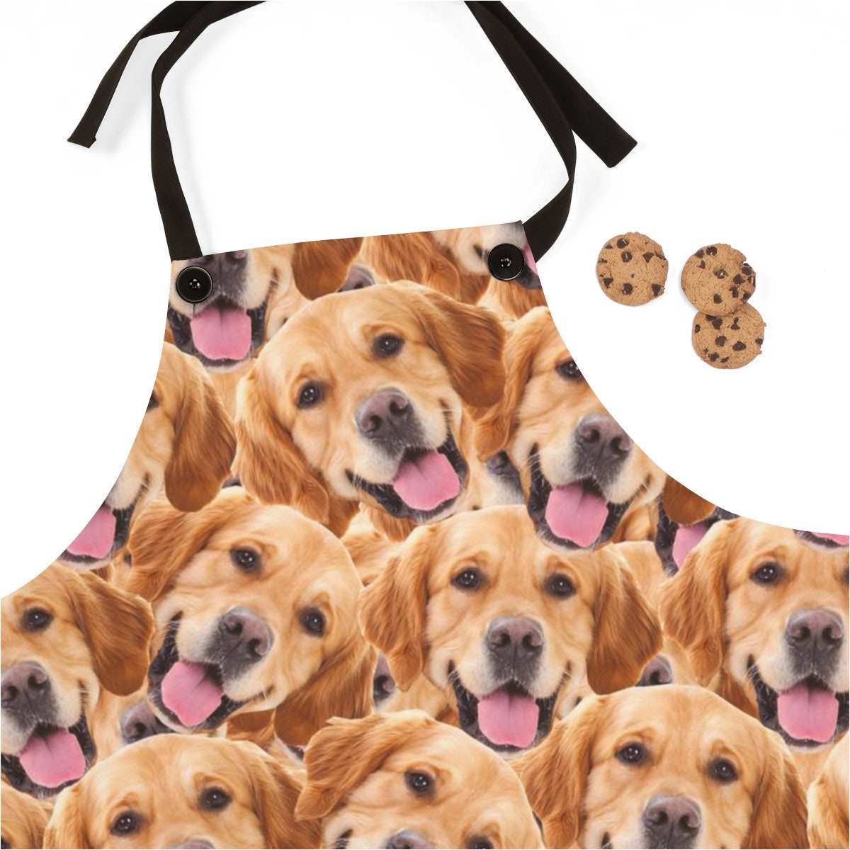 Personalized Faces Apron, Custom Photo Apron, Dog Cat Pet, Funny Crazy ...