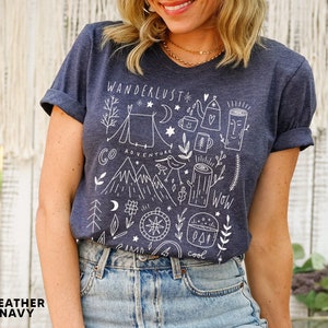 Adventure Tshirt, Adventure Shirt, Camping Shirts, Mountain Tshirt ...